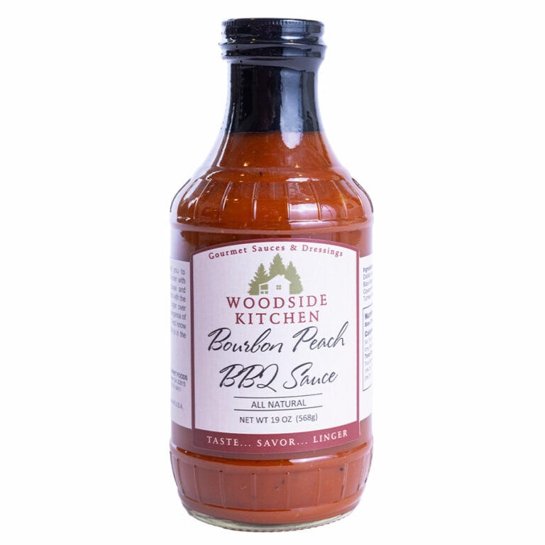 Bourbon Peach BBQ Sauce - Woodside Kitchen